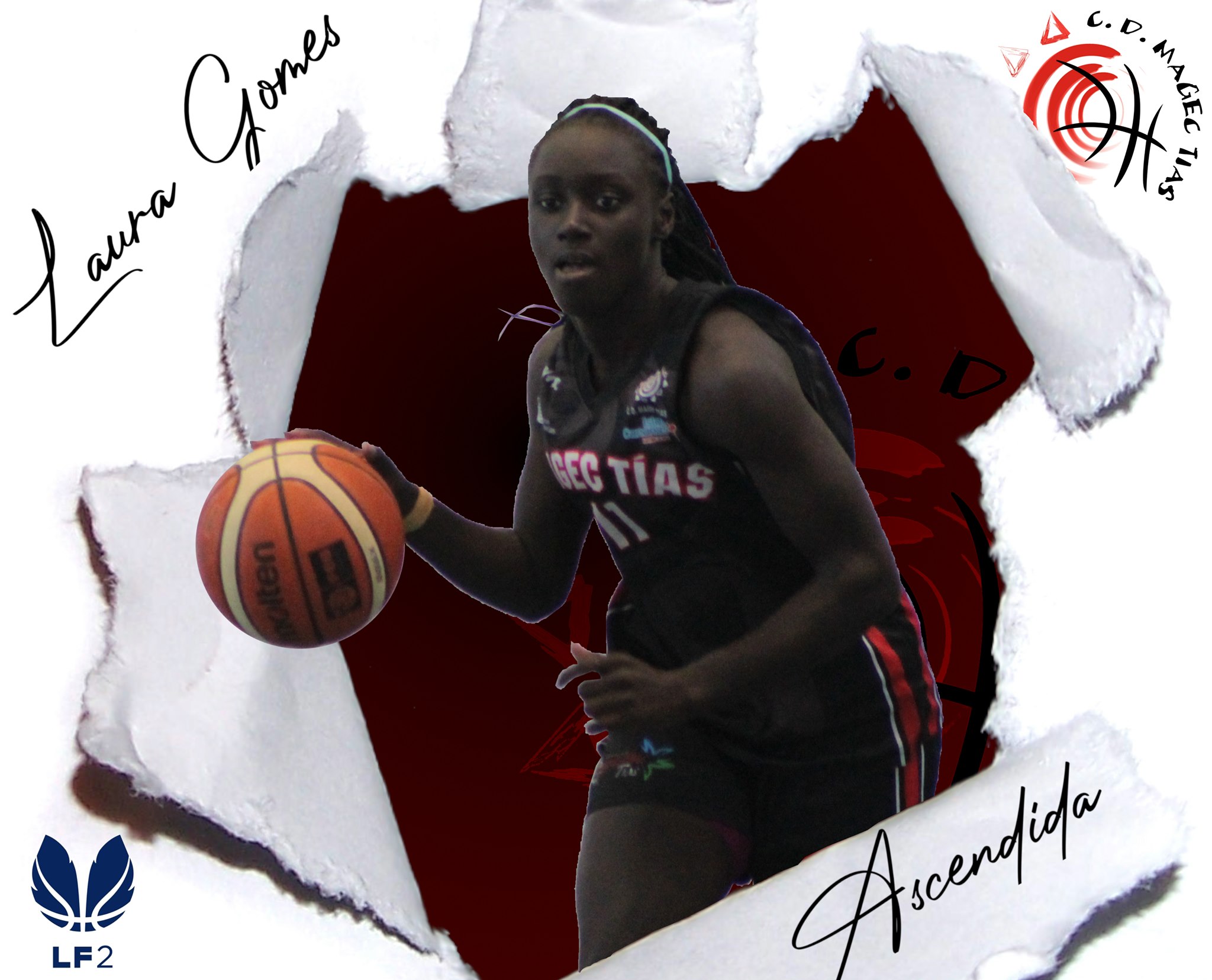 Laura Gomes ascendida - Club Deportivo Magec Tías